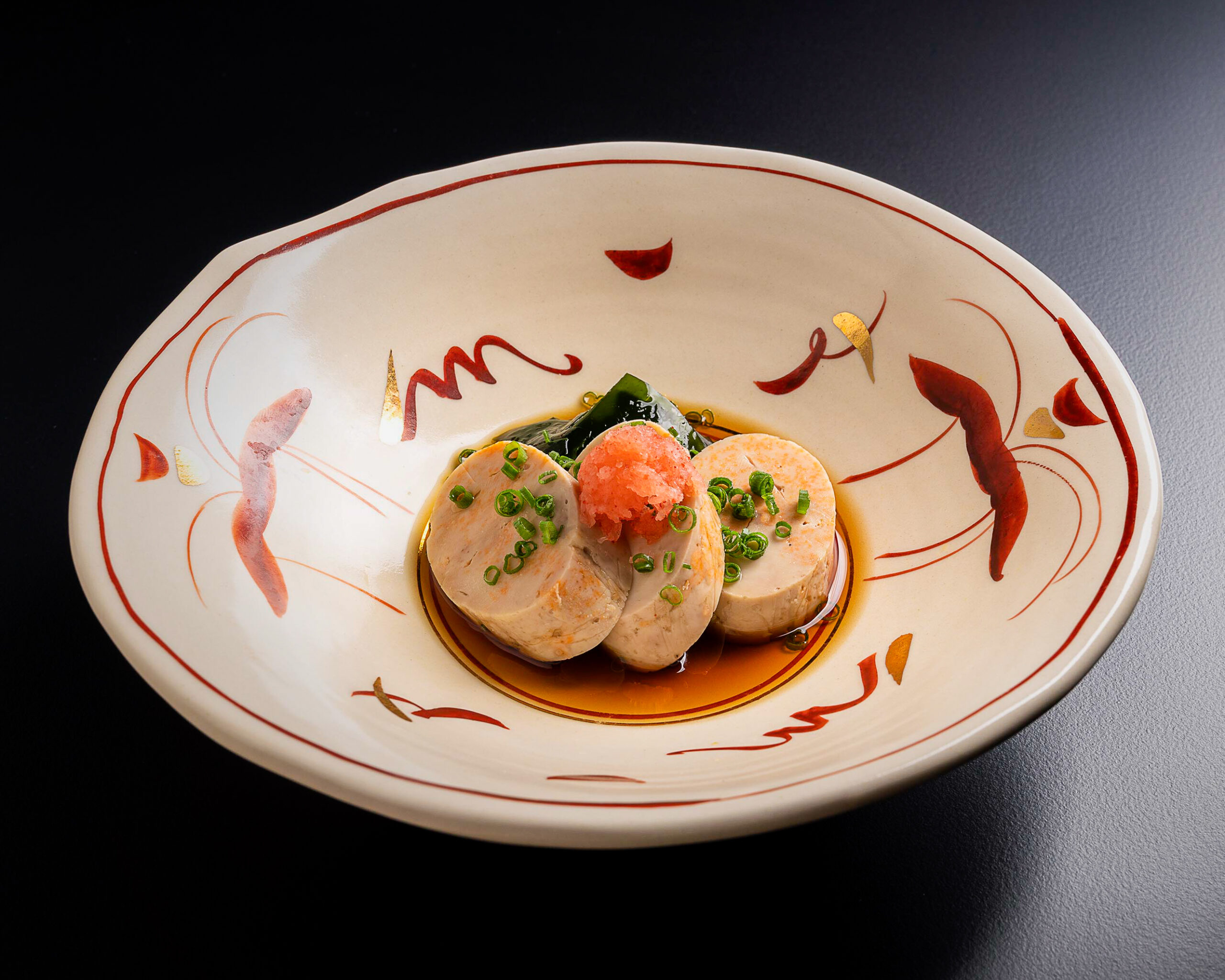 Monk Fish Liver with Ponzu Sauce - Tatsuya